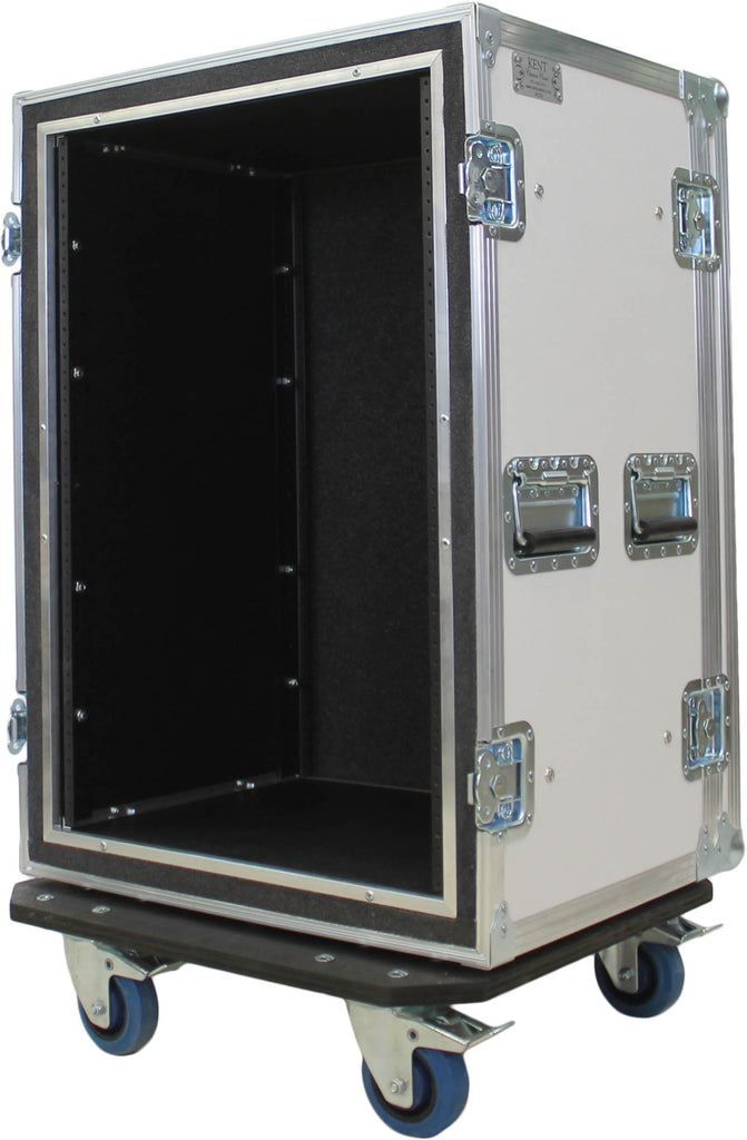 Shock Mount Rack Case With Casters – Kent Custom Cases